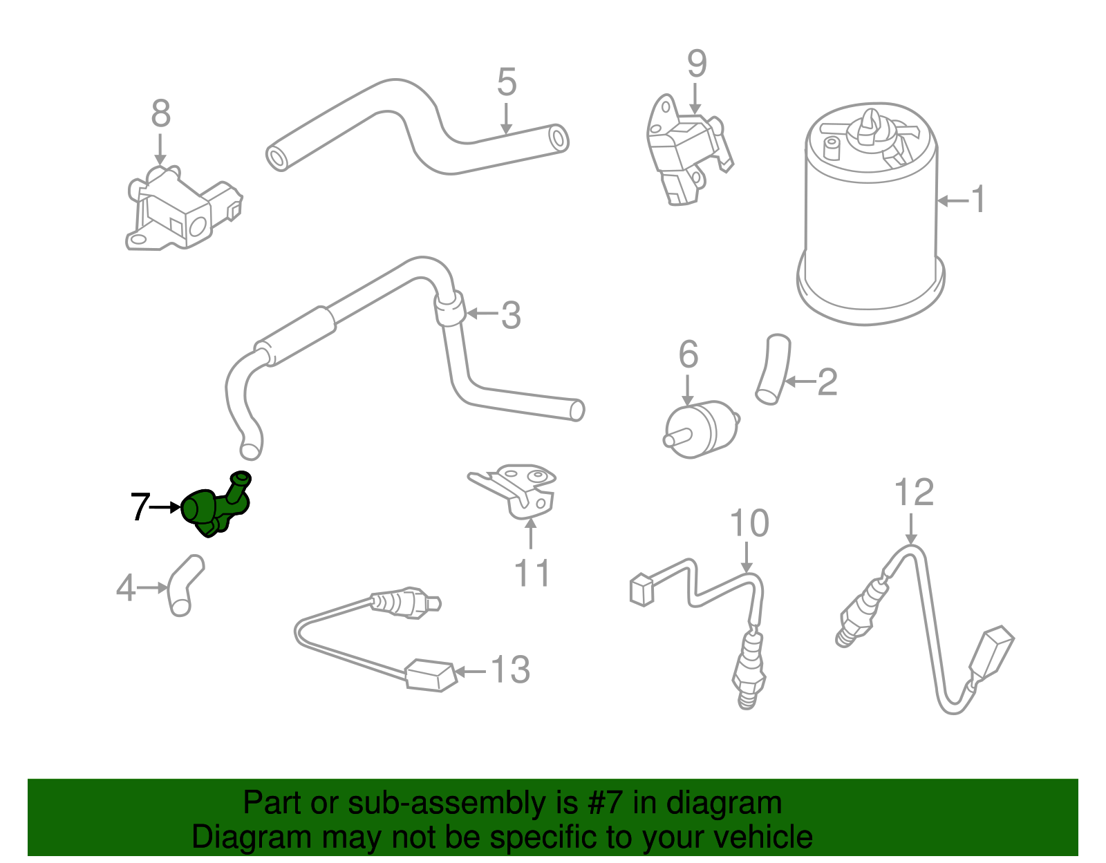2012-2019 Nissan Service Valve 14939-7S000 | Ziegler Nissan of Orland Park