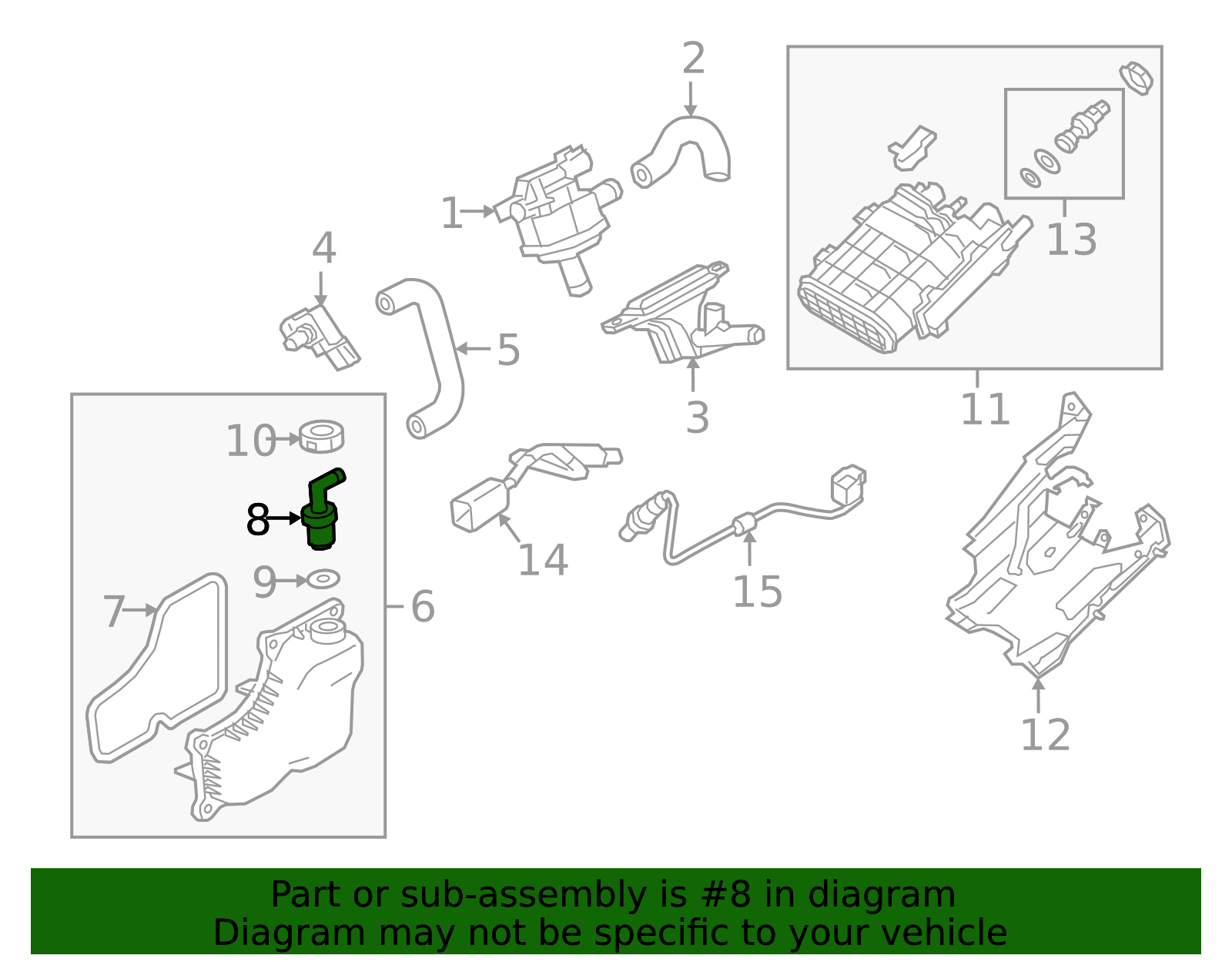 2012-2024 Mazda PCV Valve PE0113890 | Retail Performance Auto Parts