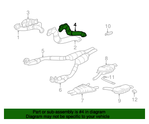 11627832972 - 1994-2003 BMW Exhaust Manifold (11-62-7-832-972) | BMW of ...
