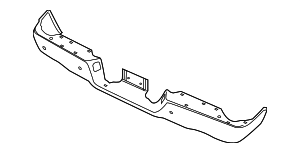 2009-2020 Mopar Bumper Face Bar 68049769AB | TascaParts.com