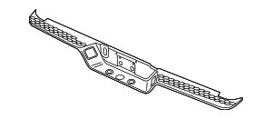 Rear Bumper Step Pad 55112621AB | Mopar Estores