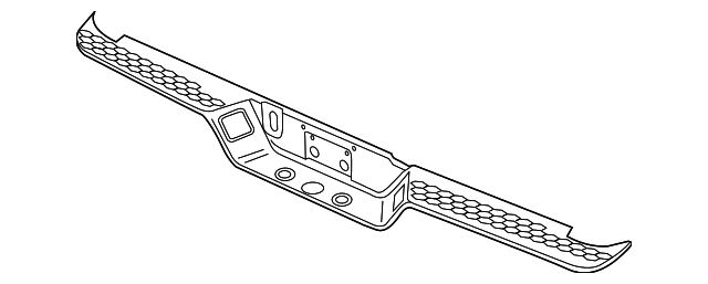 Rear Bumper Step Pad 55112621AB | Mopar Estores