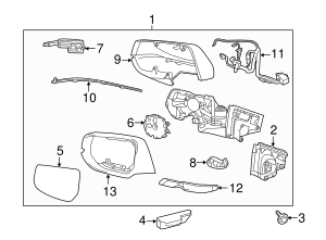 Buy Genuine GM Auto Parts - Fender (Part # 23497669) | GM Parts Store