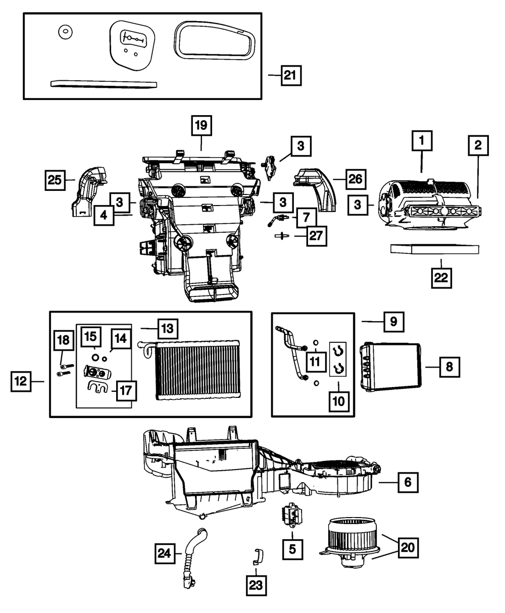 2011-2013 Mopar | Distribution Housing | 68079501AB | Mopar Auto Parts ...
