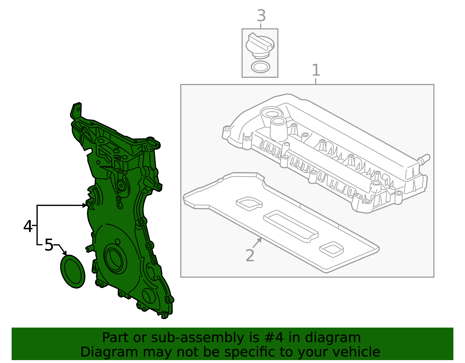 2020-2025 Ford Engine Timing Cover LX6Z-6019-B | QuirkParts