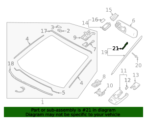 75545-0E020 - Side Molding Clip - 2014-2024 Toyota | OEM Genuine Toyota ...