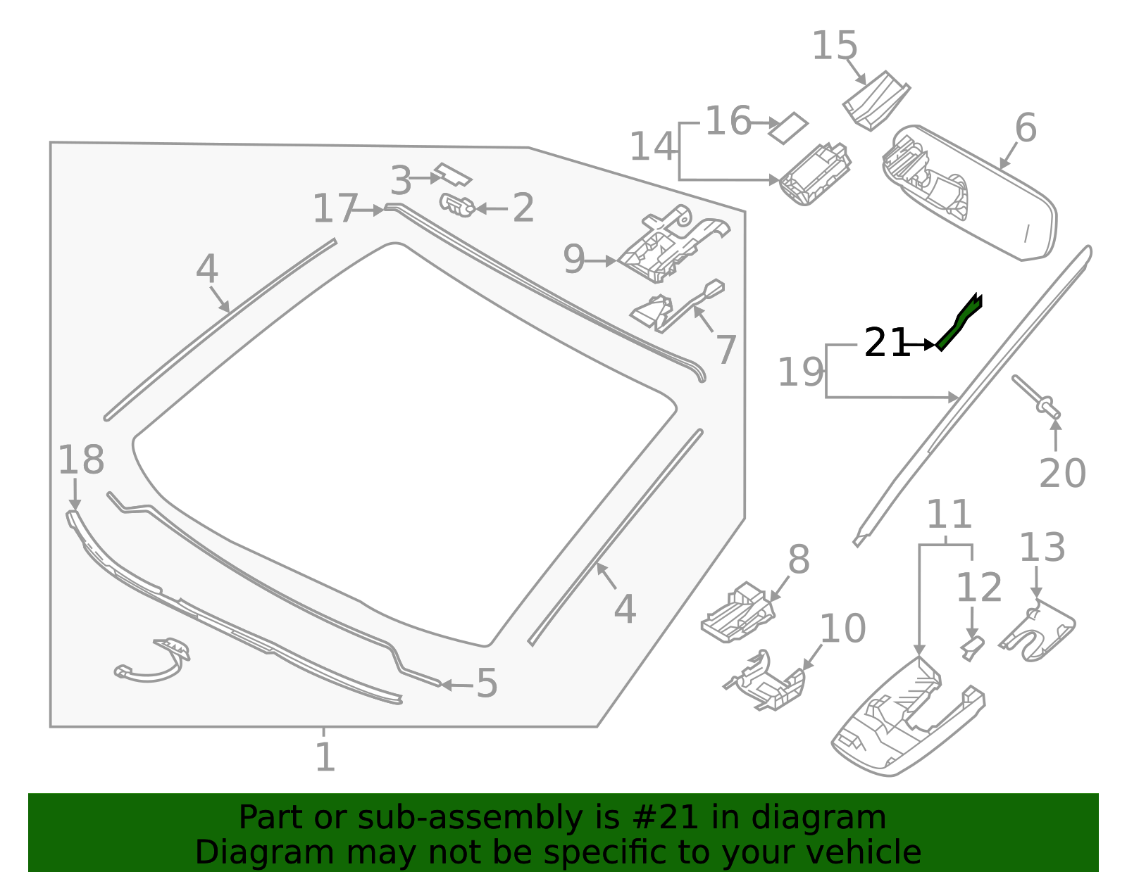 2014-2025 Toyota Side Molding Clip 75545-0E020 | Toyota Parts Center