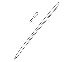 75509-0E020 - Side Molding - 2020-2024 Toyota Highlander | OEM Genuine ...