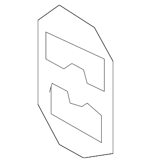 2017-2019 GM Passenger Side Front Compartment Front Inner Side Rail ...