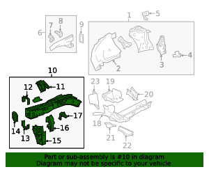 84526303 GM Front Rail | GM Parts Store