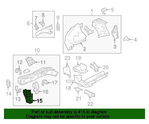 2017-2020 GM Suspension Support 84002371 | GMPartsDirect.com