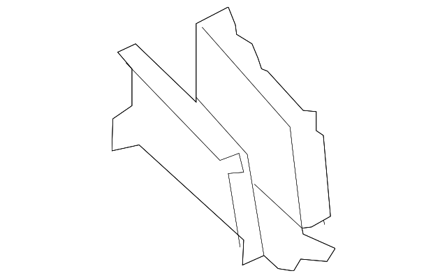 2017-2022 GM Passenger Side Underbody Side Rail Number 2 Outrigger ...