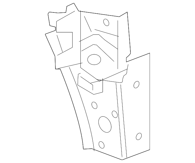 2017-2021 GM Driver Side Body Drivetrain and Front Suspension Frame ...