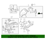 2017-2022 GM Apron Reinforced Bracket 23266753 | GMPartsDirect.com