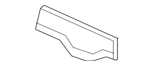 2017-2021 GM Driver Side Floor Panel Number 1 Cross Bar Extension ...