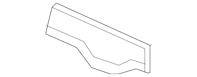 2017-2021 GM Driver Side Floor Panel Number 1 Cross Bar Extension ...