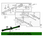 2012-2017 GM Shaft (Replaces 23167530) 86793346 GM | GMPartsDirect.com