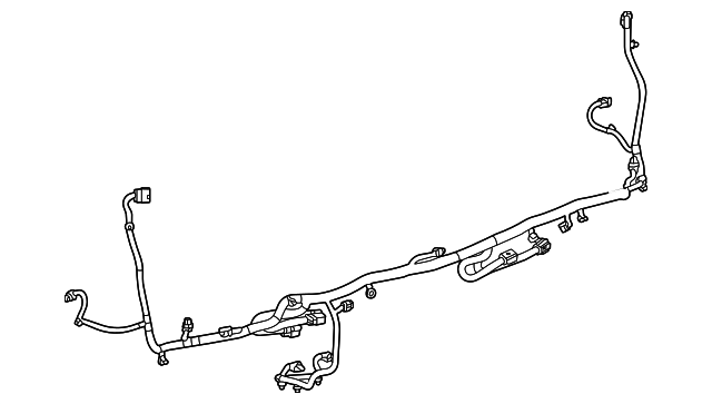 Rear Object Alarm Sensor Wiring Harness 42760941 | GMPartsDirect.com