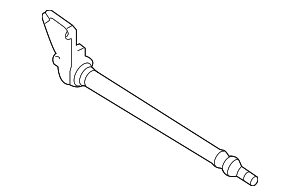 GG51-25-700G - Intermediate Shaft 2006-2009 Mazda 3 | Mazda Parts Connect