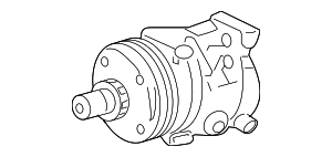 88320-02120 - Compressor - 2003-2008 Toyota | OEM Genuine Toyota Parts