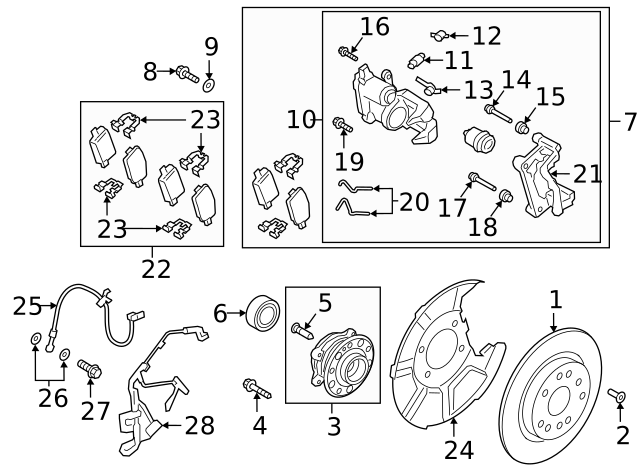 2019-2020 Hyundai Santa Fe Caliper 58310-S1A30 | OEM Parts Online