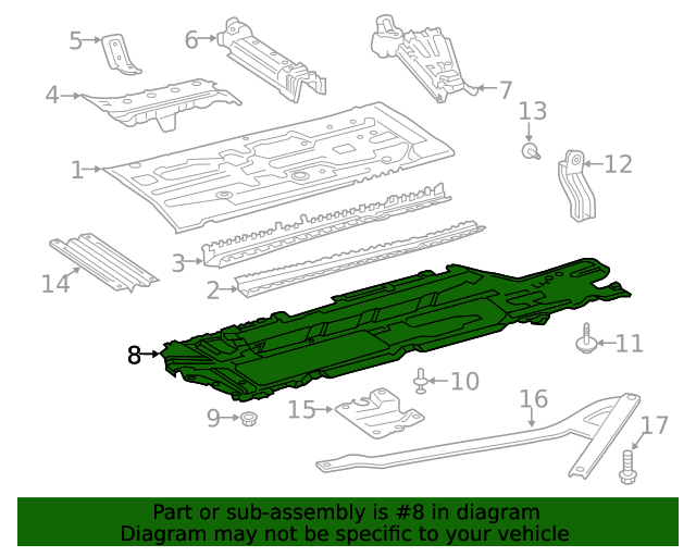 2019-2021 Mercedes-Benz Cover, Substructure 177-680-87-03 | Mercedes ...