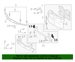 2019-2024 Mazda 3 Side Seal BCKN-50-2G1 | RealMazdaParts.com