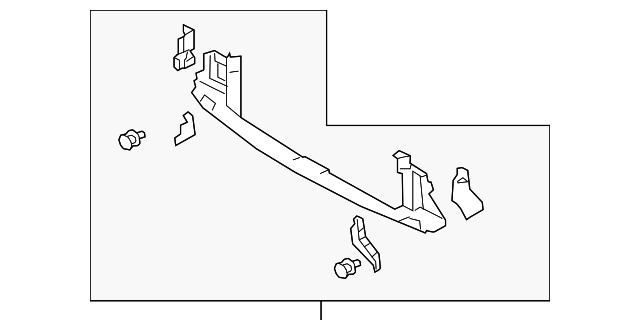 BCKN-50-A20A - Air Guide - 2019 2020 Mazda 3 | Mazda Parts Factor