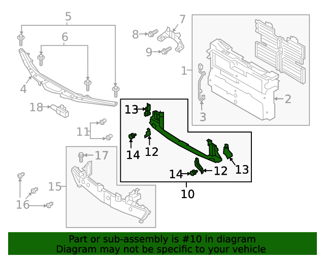 2019-2023 Mazda 3 Air Guide bckn50a20a | TascaParts.com