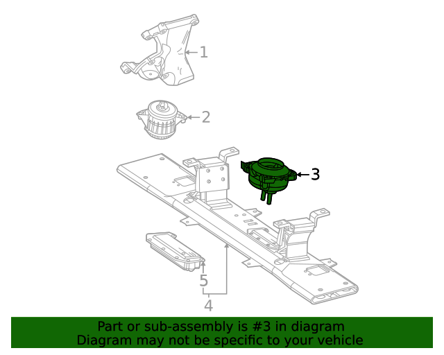 167-240-64-00 - Mount 2020-2023 Mercedes-Benz | Mercedes-Benz USA Parts