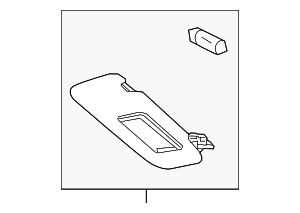 2014-2018 Mazda Sun-Visor GJS1-69-320D-75 | RealMazdaParts.com