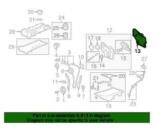 2004-2024 GM Water Pump Seal 12691259 GM | GMPartsDirect.com