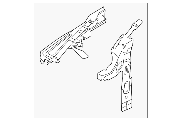 2011-2014 Porsche Cayenne Upper Rail 958-502-091-00-GRV | Sunset ...