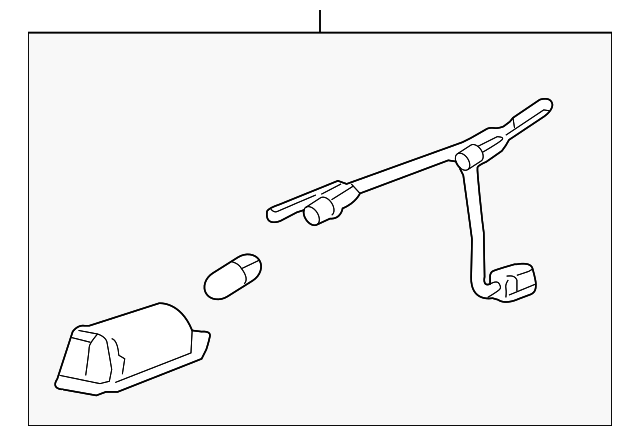 2010-2013 Chevrolet Camaro Rear License Plate Lamp (INCLUDES TWO LAMPS ...