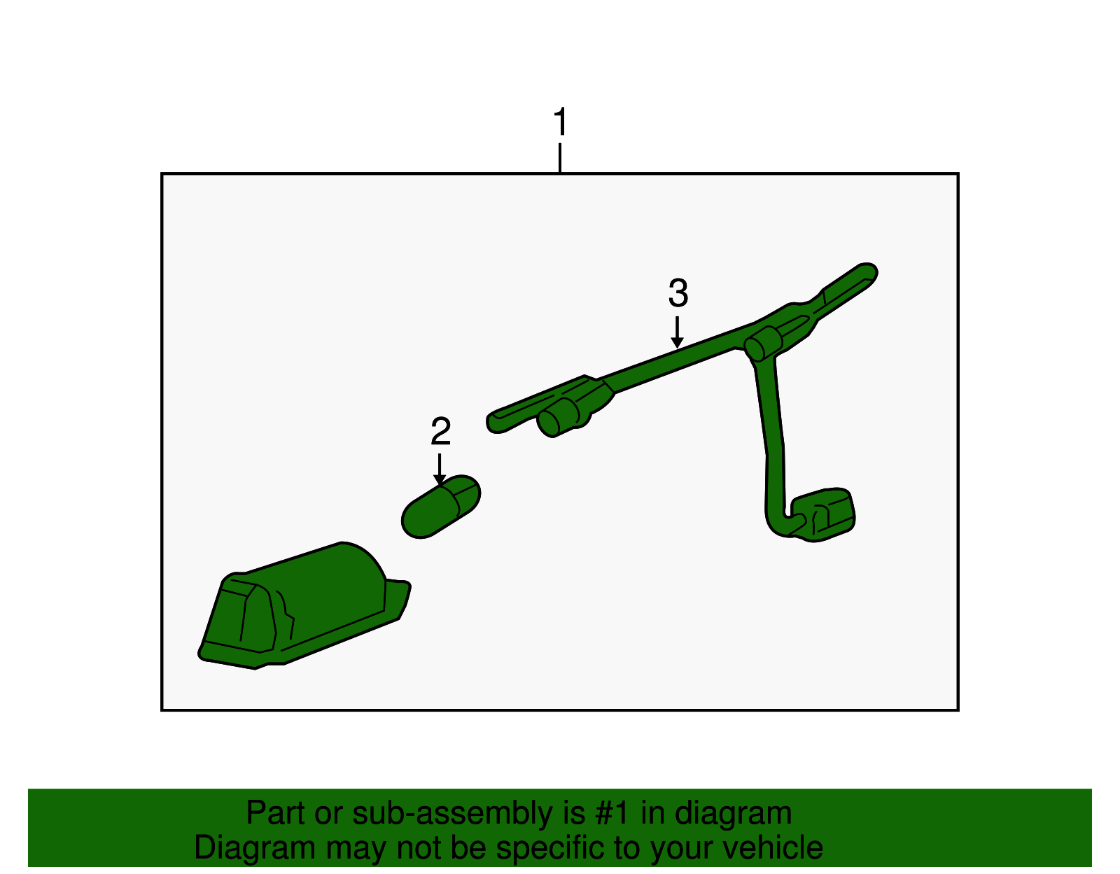 2010-2013 Chevrolet Camaro Rear License Plate Lamp (INCLUDES TWO LAMPS ...