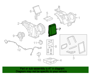 2015-2020 GM Air Conditioning Evaporator Core Kit with Seals 84445411 ...