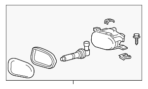 Genuine OEM Fog Lamp Assembly | 211-820-05-56-64 | Fits Select 2003 ...