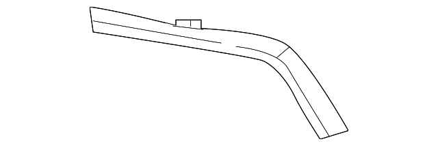 6400K715 - Lower Molding 2018-2019 Mitsubishi Outlander Sport ...