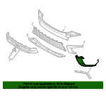 2018-2019 Mitsubishi Outlander Sport Lower Molding 6400K716 ...