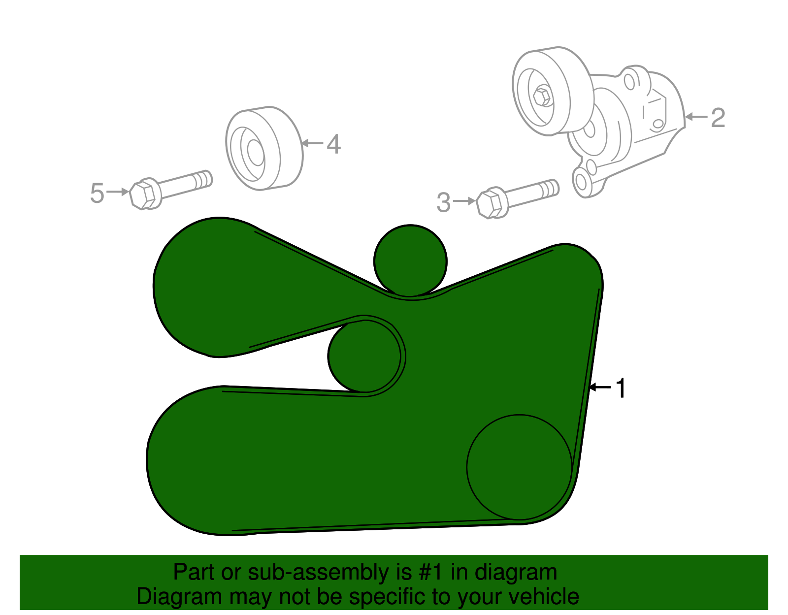 90916-A2026 - Serpentine Belt 2017-2024 Toyota | Longo Toyota Of ...