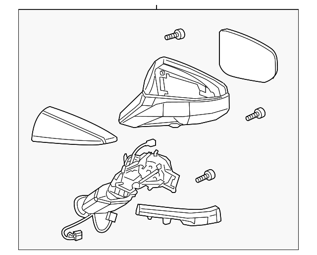 Lexus OEM Mirror Assembly Part# 87910-76290-E0 | OEM Vehicle Parts