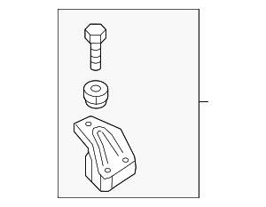 Genuine Engine Mount Support Bracket for 2011-2014 Hyundai Sonata ...