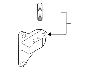 2011-2015 Hyundai Sonata Engine Mount Bracket 21825-4R100 | OEM Parts Quick