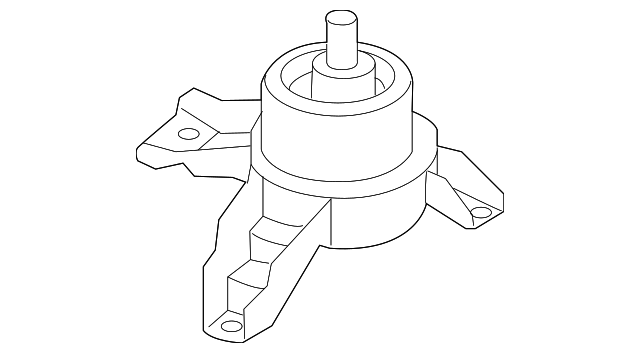 Genuine Mount for 2011-2014 Hyundai Sonata | Part# 21810-3R400 ...