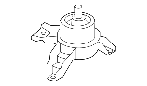 2013-2015 Hyundai Sonata Engine Mount 21950-3S000 | QuirkParts
