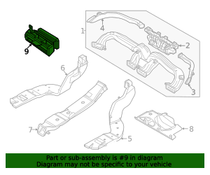 97480-L0000-PEE - Dashboard Air Vent 2021-2022 Hyundai Sonata ...