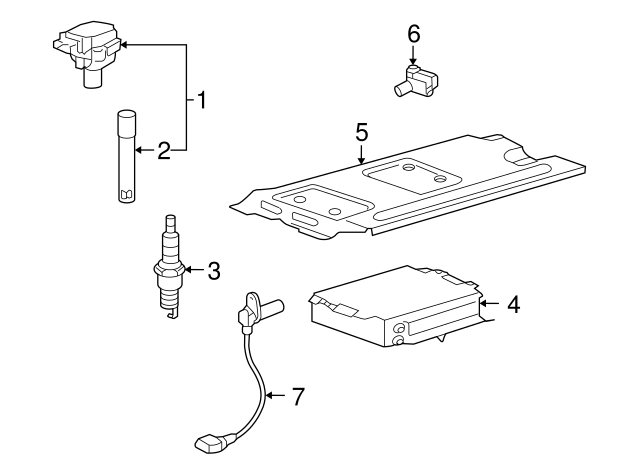 999-170-223-90 - Spark Plug 2003-2008 Porsche | AutoNationParts.com