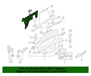 4F0-863-982-A - Sound Absorber 2005-2011 Audi | Audi OEM Parts