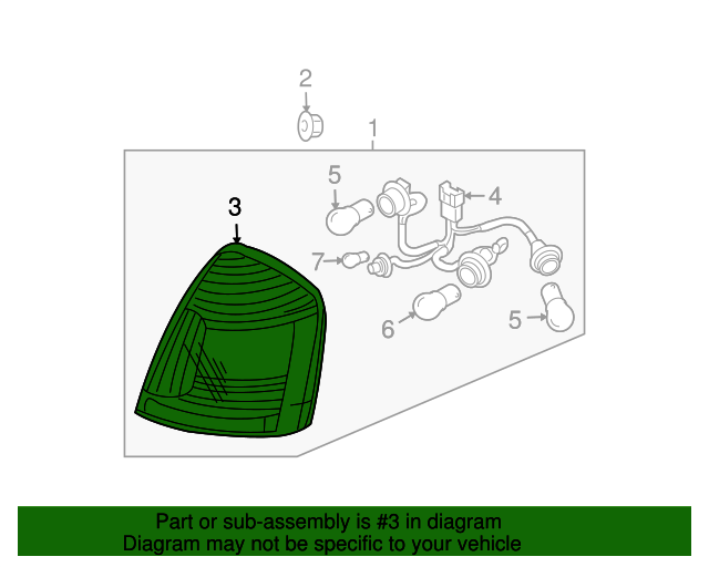 2008-2011 Hyundai Accent Lens & Housing 92420-1E211 | OEM Parts Online