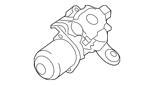 2014-2024 Mitsubishi Wiper Motor 8250A493 | Mitsubishi Parts Warehouse